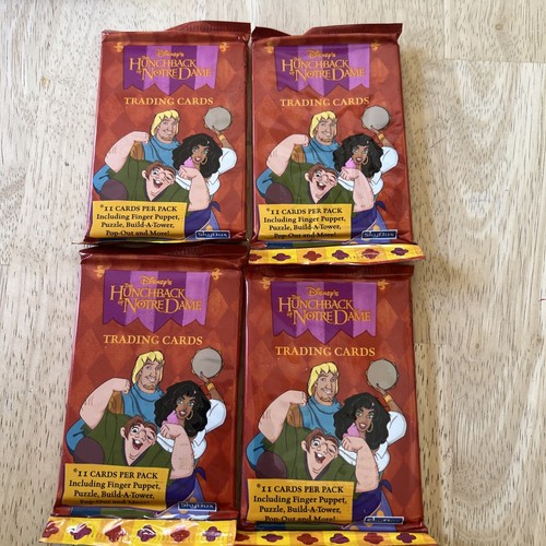 4- Vintage Disney Skybox Hunchback Notre Dame Trading Card Factory ...