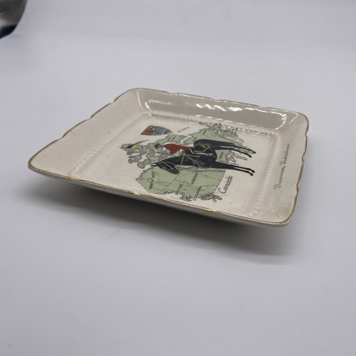Royal Canadian Mounted Police RCMP Souvenir Plate Canada Sandland Ware ...