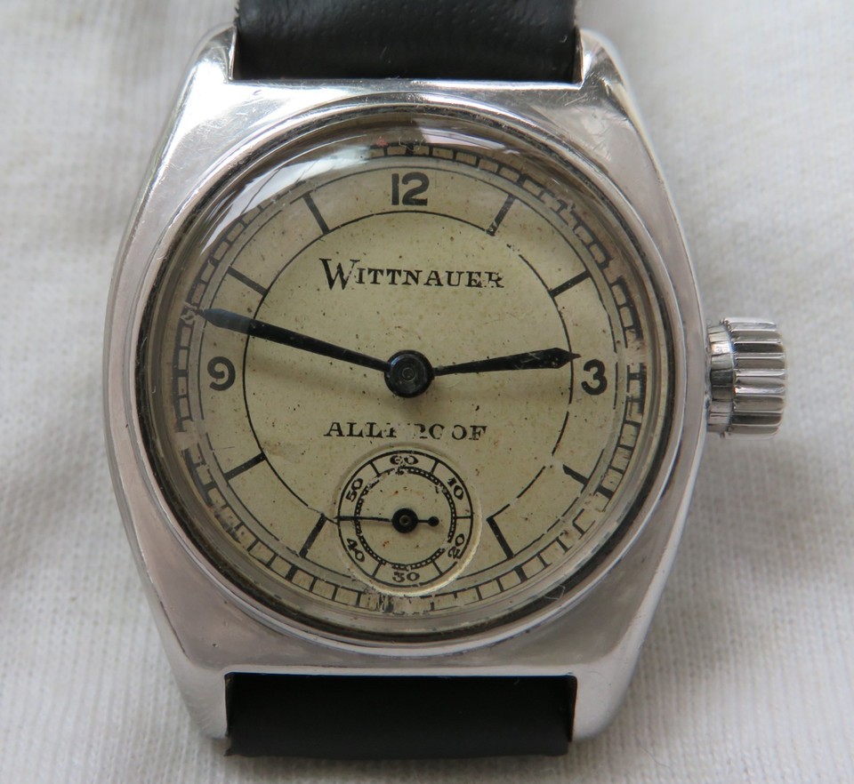 Wittnauer ALLPROOF Aviation Sports Watch J. Mattern & N. Armstrong ...