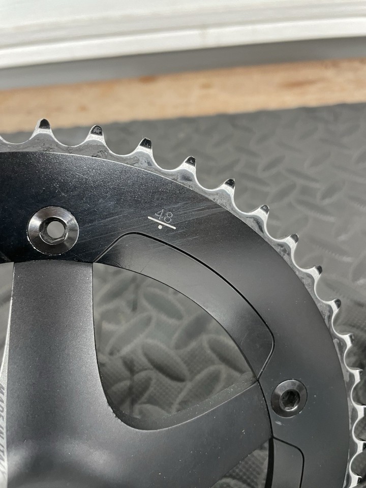 Miche Pistard 2.0 Track Crankset 167.5mm Advanced Pista Chainring + Evo ...