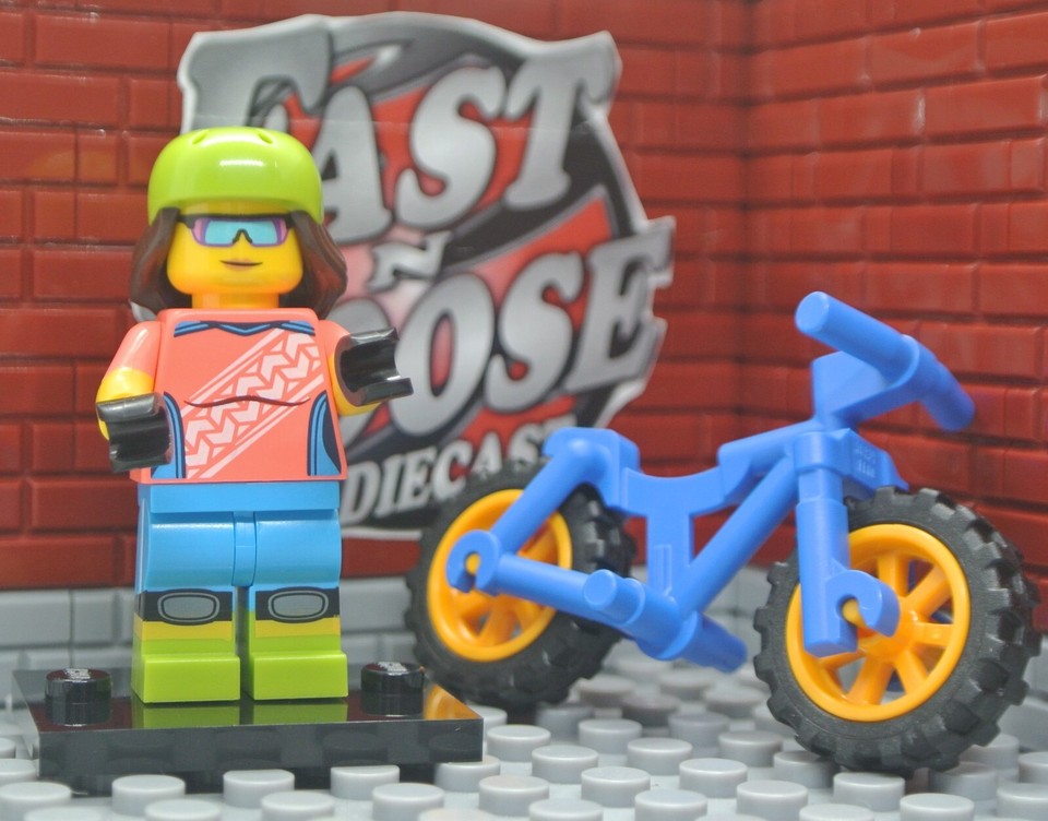 Lego Minifigure Series 19 Mountain Biker | eBay