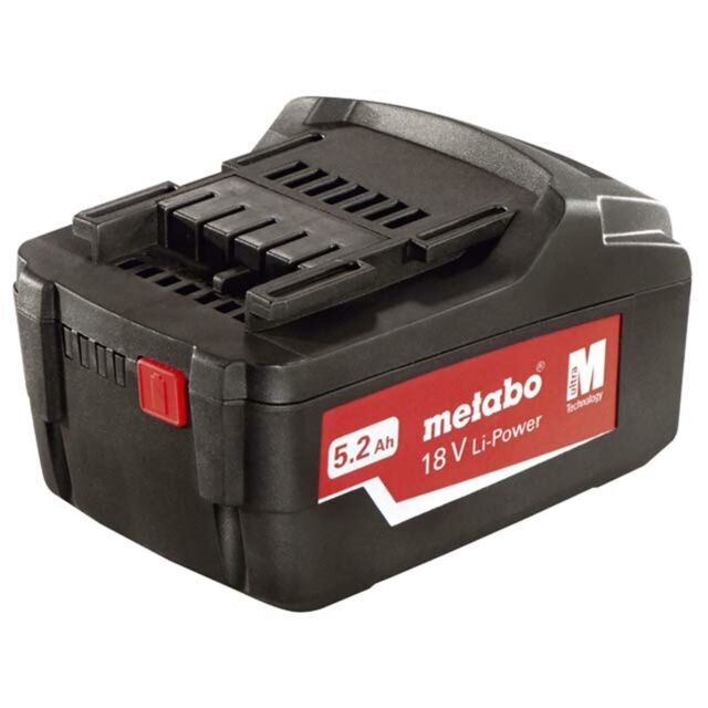Metabo 18V 5.2Ah Li-Ion Battery (625028000) for sale online | eBay