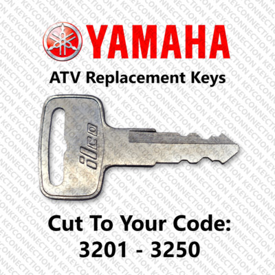 Yamaha ATV Replacement Keys Cut to Your Code 3201 - 3250 | eBay