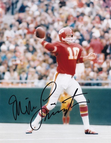 Mike Livingston KC Chiefs 1969 Super Bowl IV Champ SIGNED 8x10 PHOTO ...