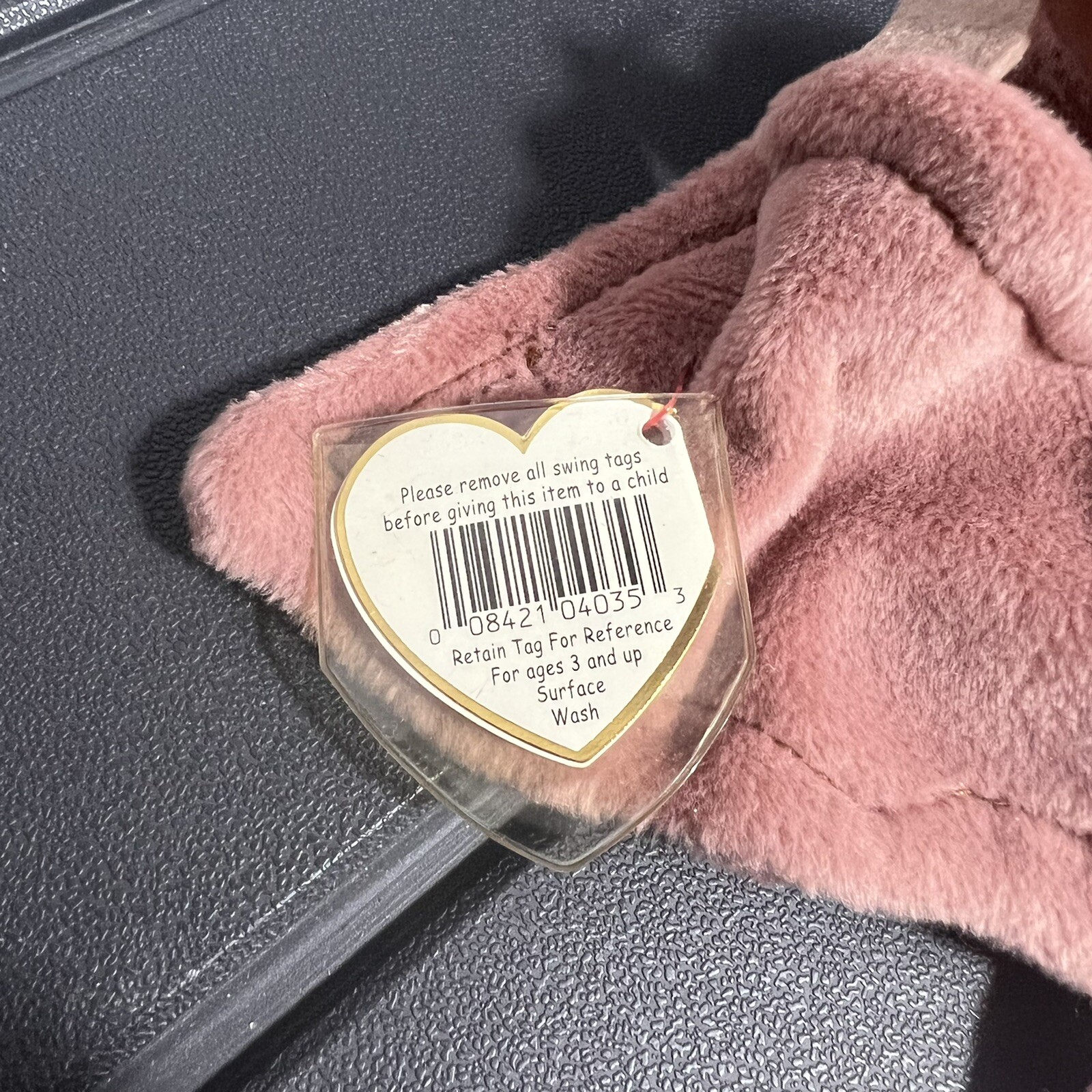 Ty Beanie Baby "BATTY" the Bat. 1996 RARE MINT ORIGINAL Retired With ...