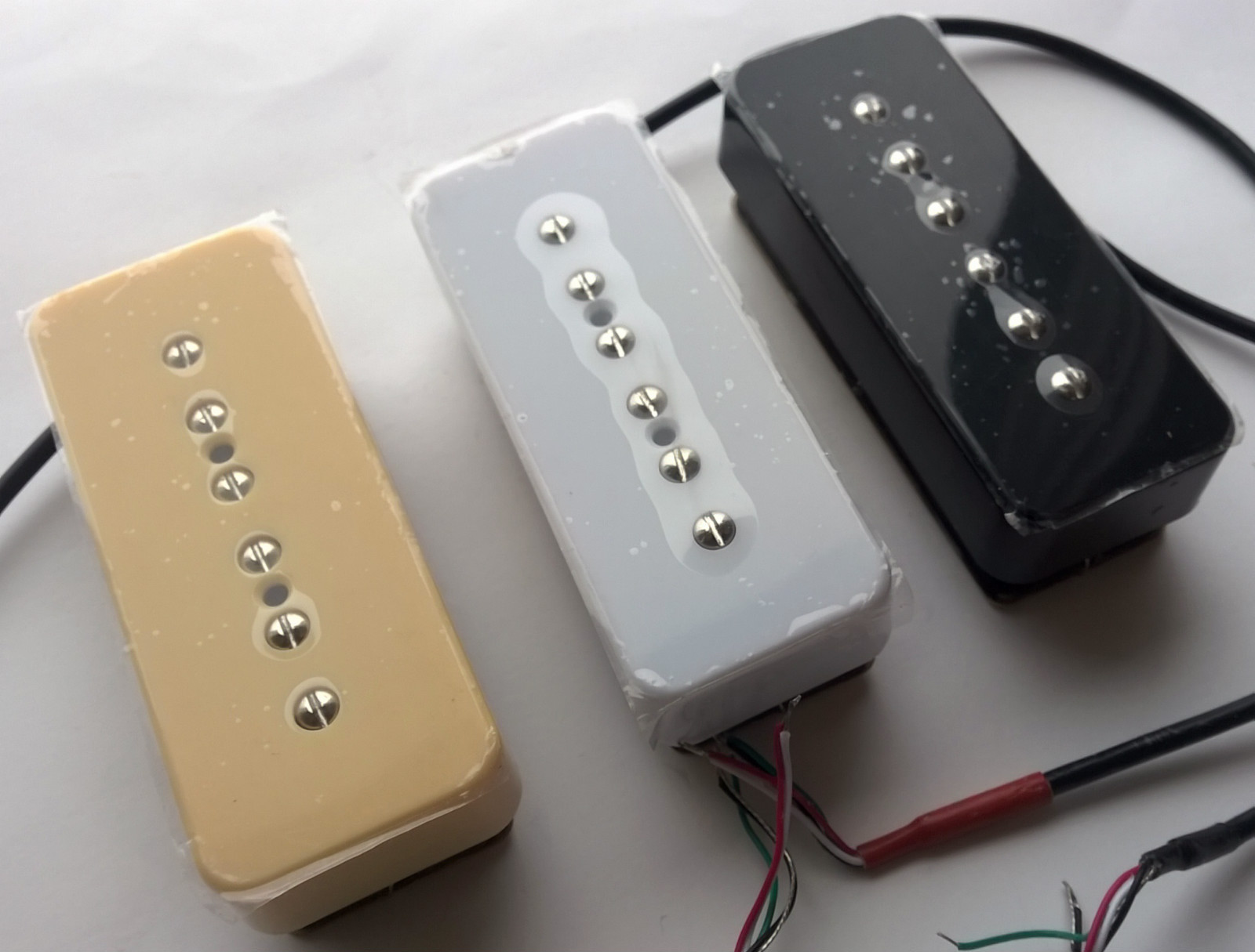 P90 Stacked Humbucker pickup: AlNiCo 5 magnets: Soapbar or Dogear Cover ...