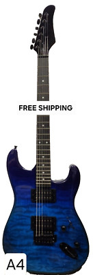 Klaxton HH Tele Style Electric Guitar FULLY SETUP & FREE SHIPPING! | eBay