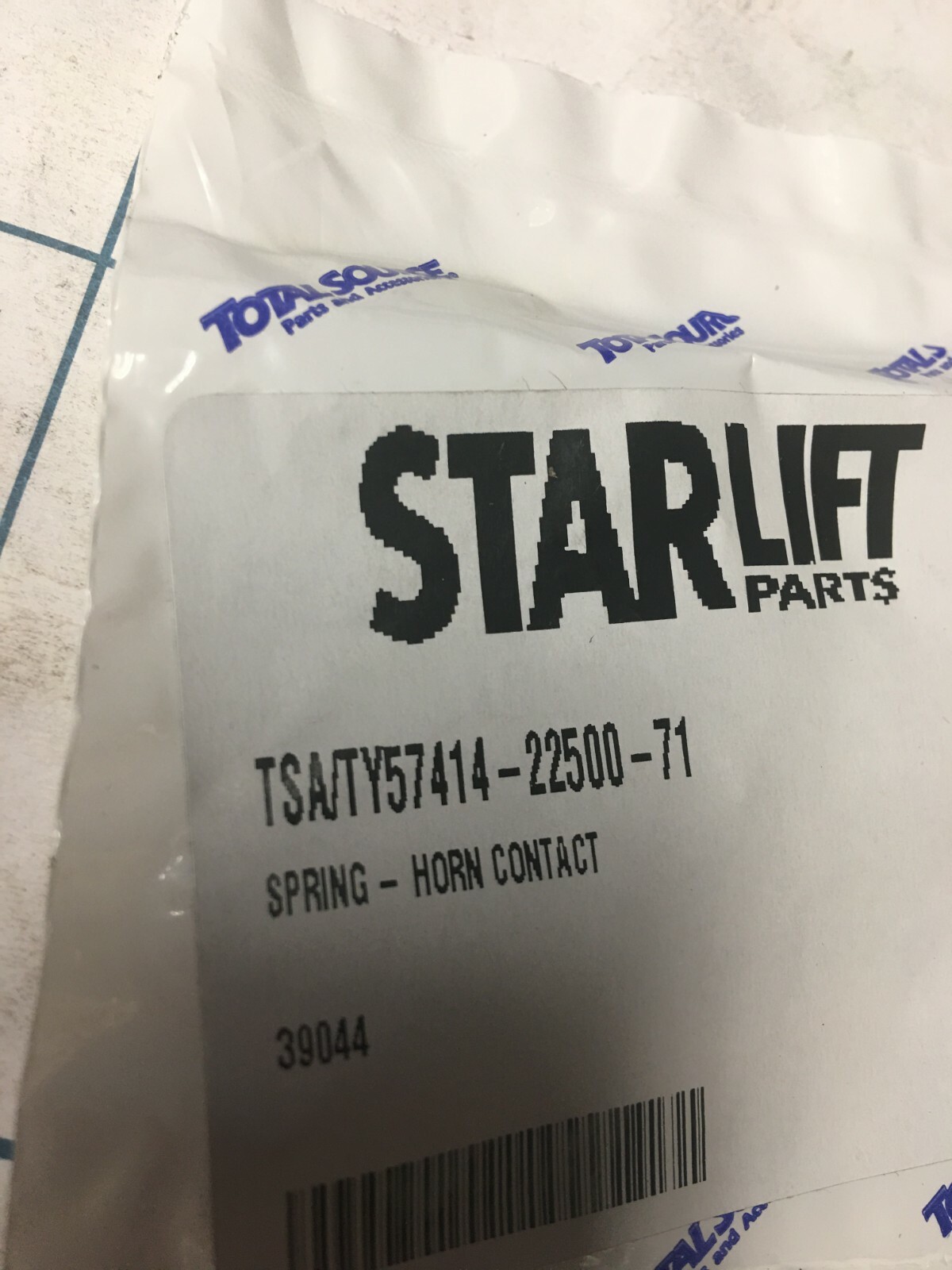 57414-22500-71 Horn Contact Spring: Toyota PART NUMBER: TY57414-22500 ...