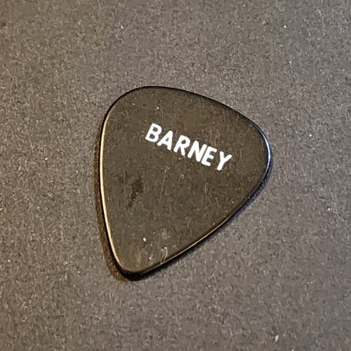 ORIGINAL TOUR GUITAR PICK LORD TRACY BARNEY | eBay