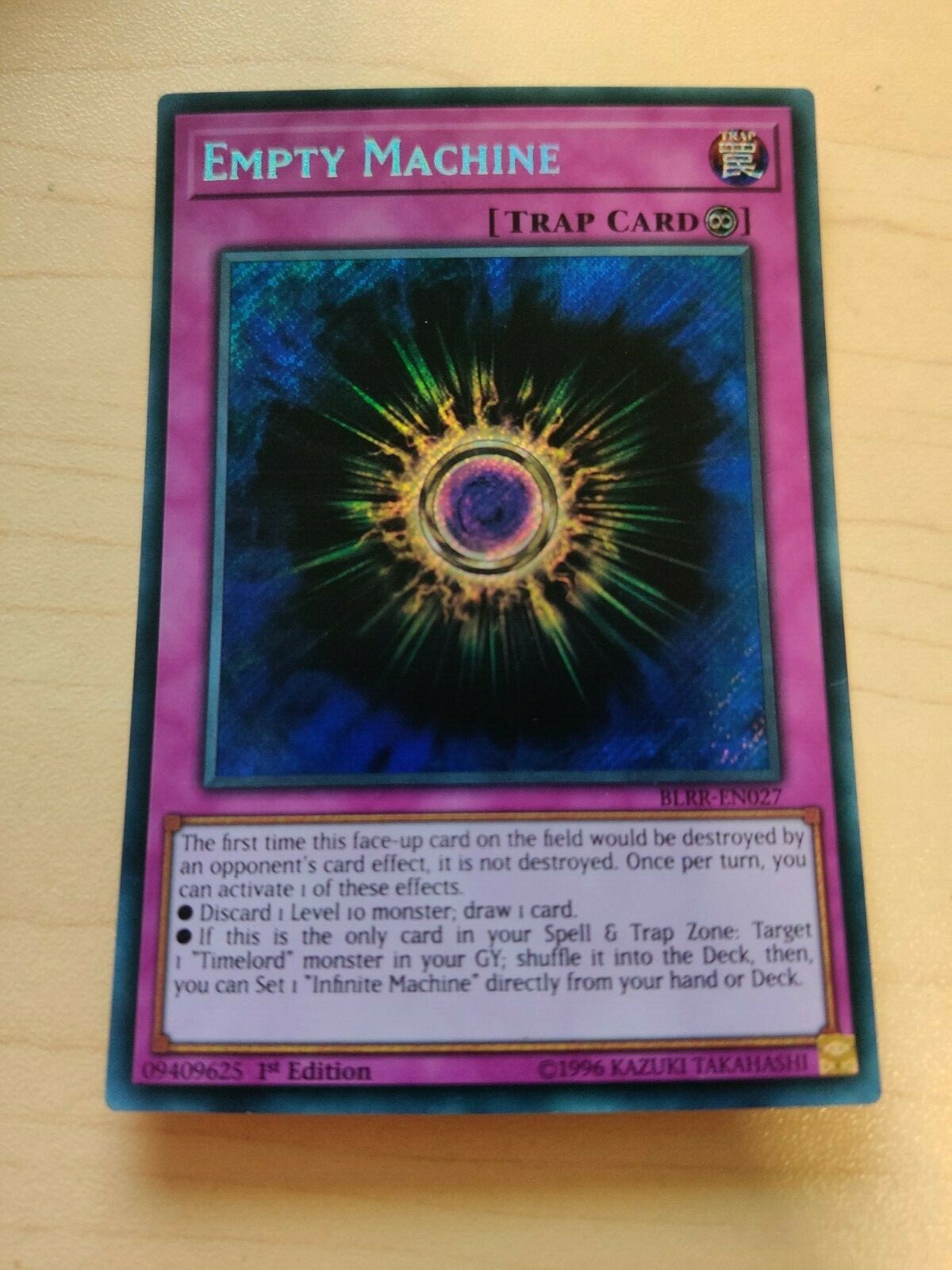 Empty Machine BLRR-EN027 Secret 1st | eBay