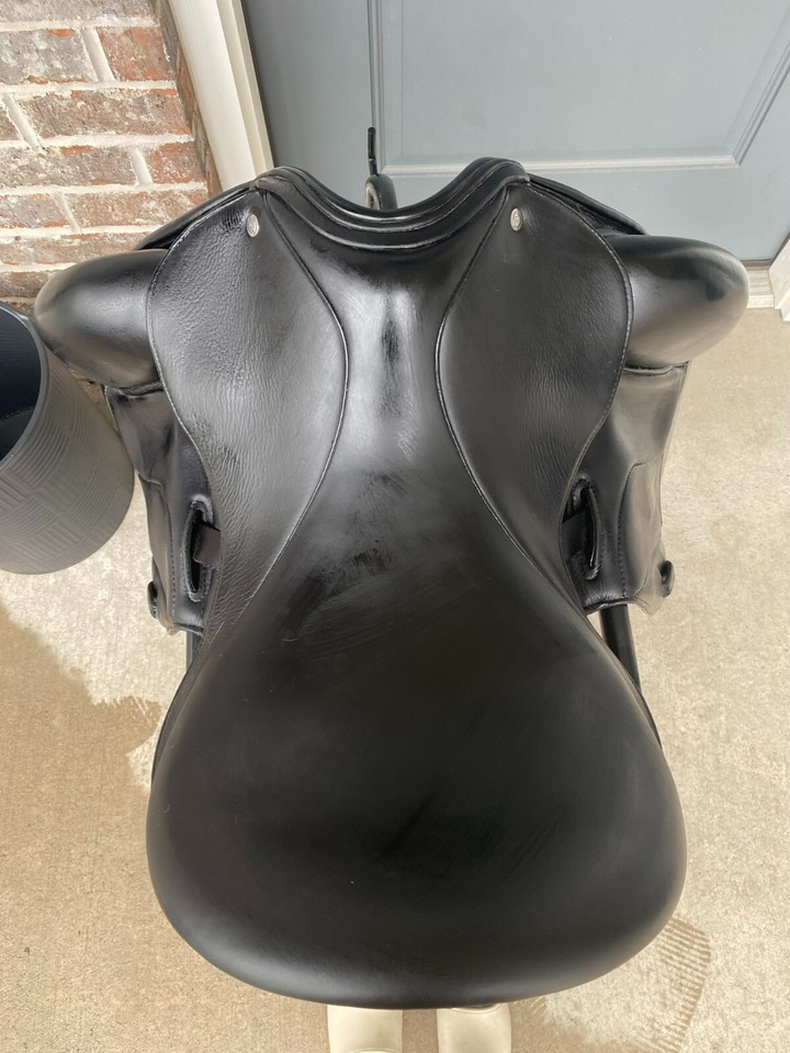 2015 Custom Icon Flight Mono-flap Dressage Saddle | eBay