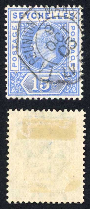 Seychelles SG50 15c with FRENCH Postmark | eBay