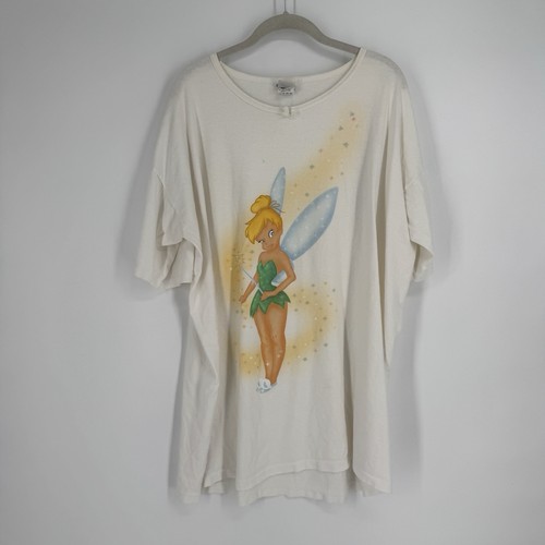 Vintage Disney Store Tinkerbell sleep shirt nightgown pajama oversized ...