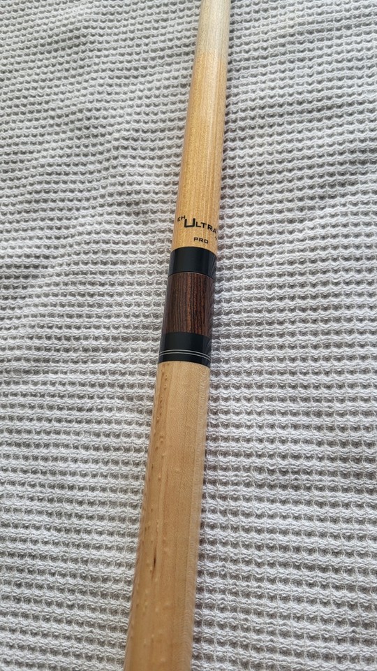 Jacoby Pool Cue Birds Eye Maple/Bocote w/ Jacoby Ultra Pro Wood Shaft ...