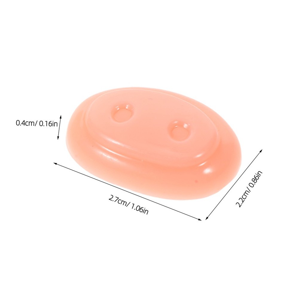 50pcs Diy Pig Snout: Crochet Safety Nose - Plastic Stuffed Animal Nose ...