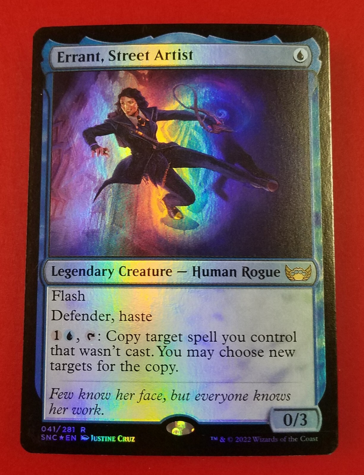 1x Errant, Street Artist | FOIL | Streets of New Capenna | MTG Magic Cards | eBay