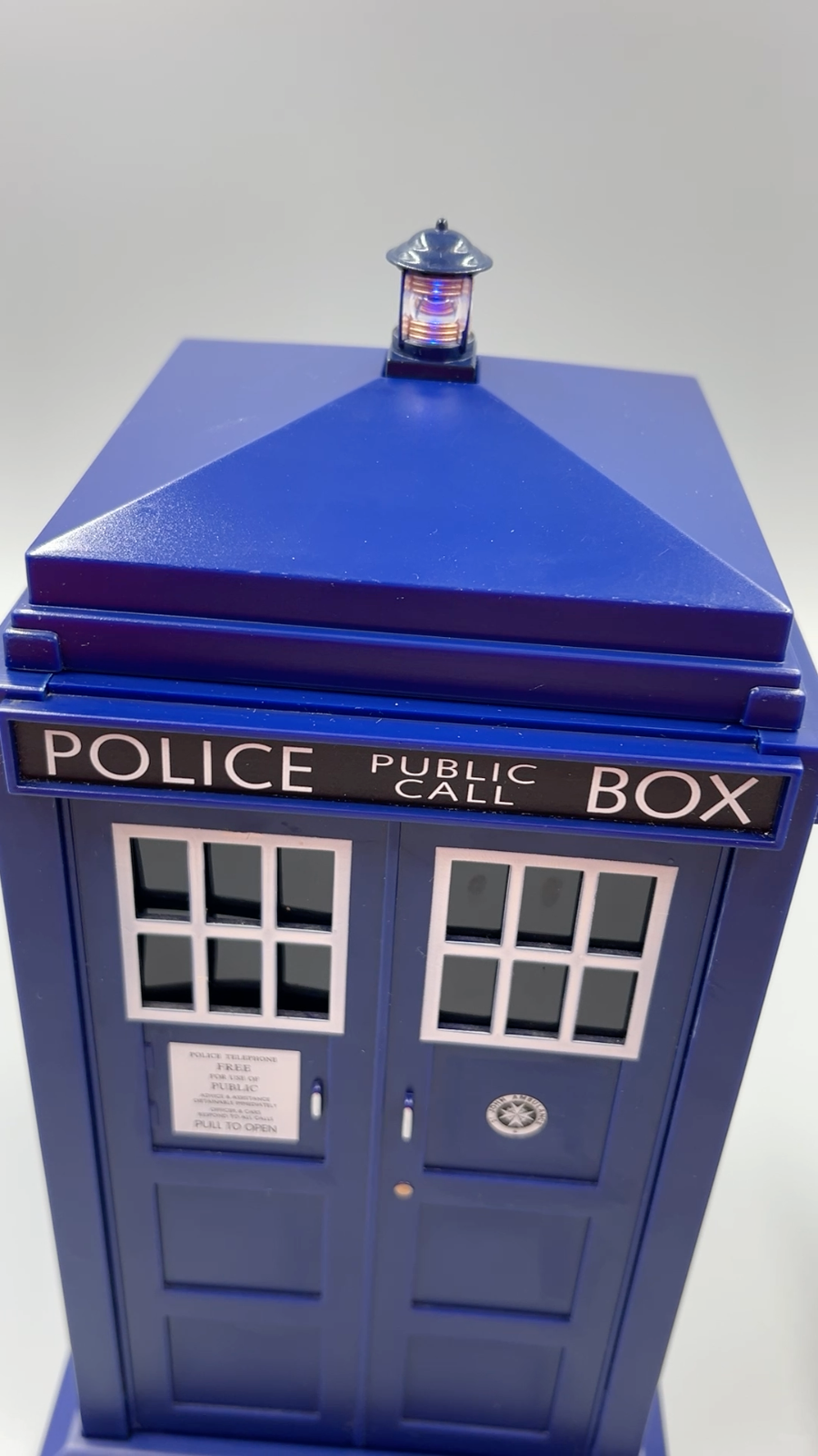 1963 Doctor Who Spin And Fly Flight Control Tardis With Lights And ...