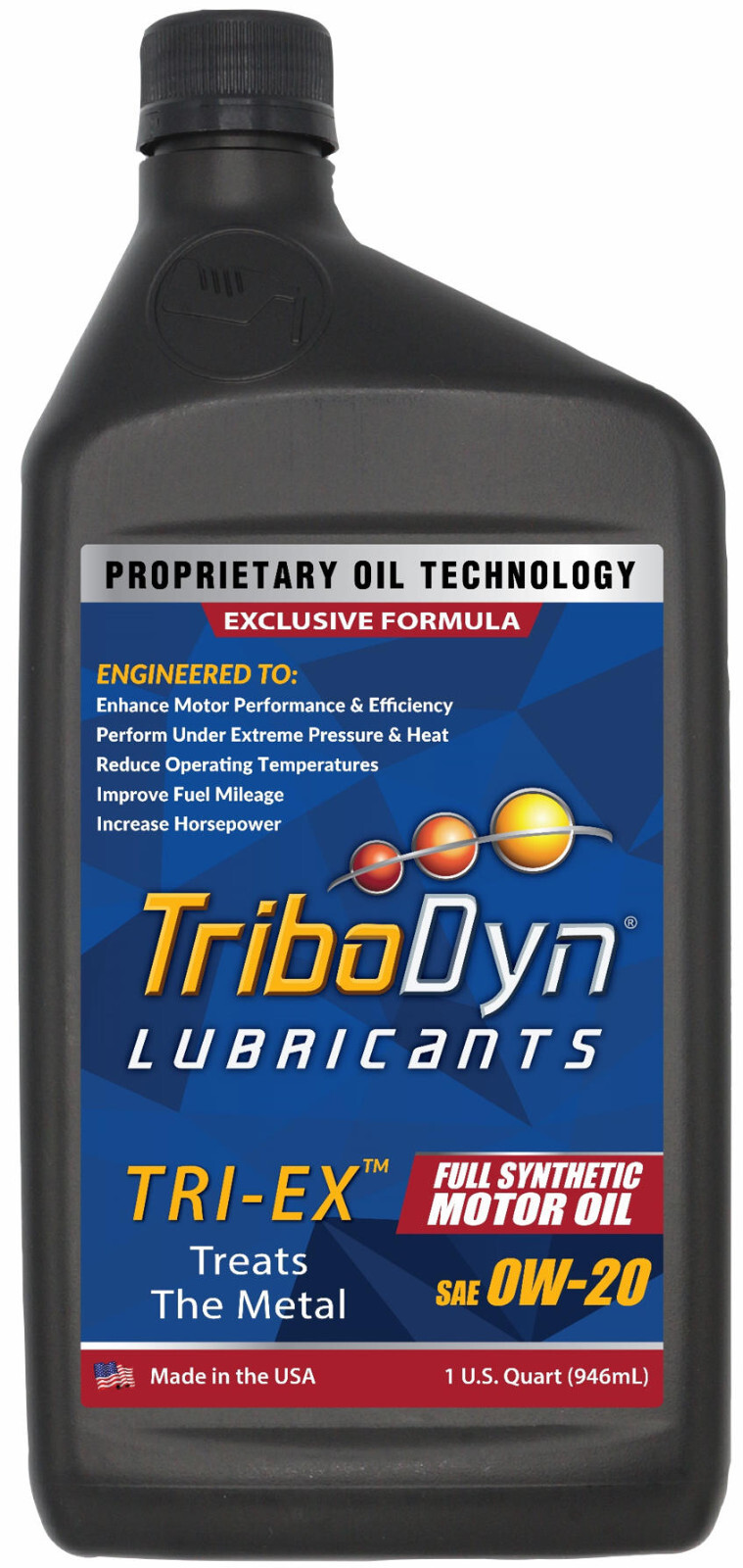 TriboDyn TRI-EX2 Ceramic 5W-30 Full Synthetic Oil for Modern and Hybrid ...
