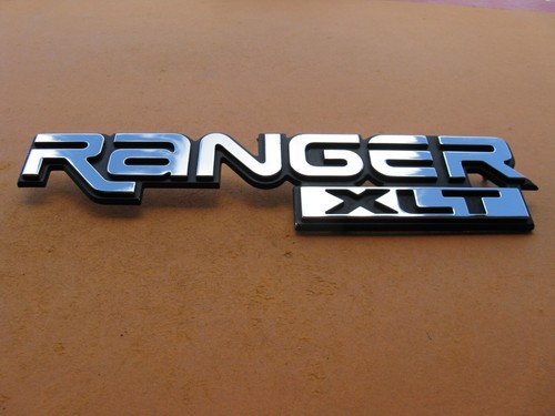 98 99 00 01 02 03 04 05 FORD RANGER XLT SIDE FENDER EMBLEM LOGO BADGE ...