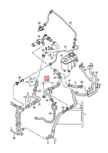 AUDI A4 AVANT S4 COOLANT HOSE WITH QUICK RELEASE COUPLING 8W0121030K | eBay