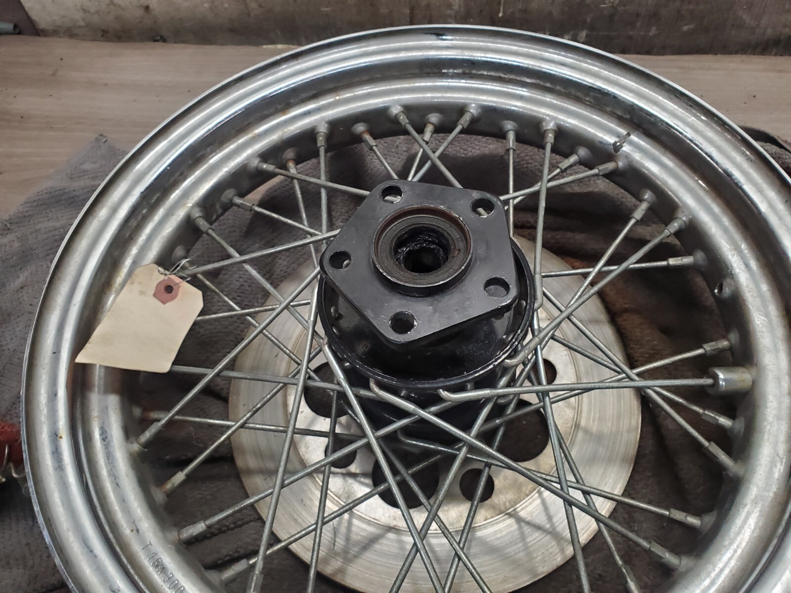 1994 Harley Davidson FXDWG Dyna Wide Glide Rear Wheel | eBay