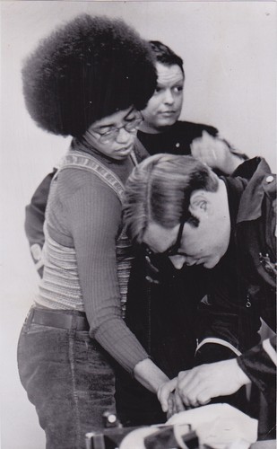 FANIA JORDAN FINGERPRINTED ANGELA DAVIS' SISTER Civil Rights VINTAGE ...