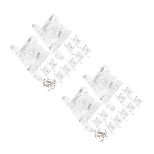 40 Sets of False Front Cabinet Clips Kitchen Cabinet Doors Replacement ...