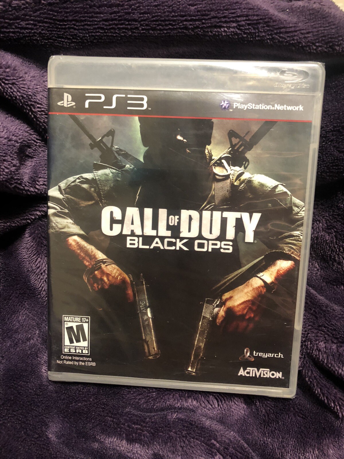 call of duty black ops 1 ps3 (rare first print sealed) 47875840041| eBay