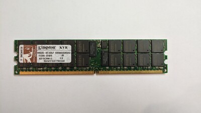 Kingston KVR400D2D4R3/2GI 2GB DDR2-400 MHz 240-Pin ECC DIMM Memory ...