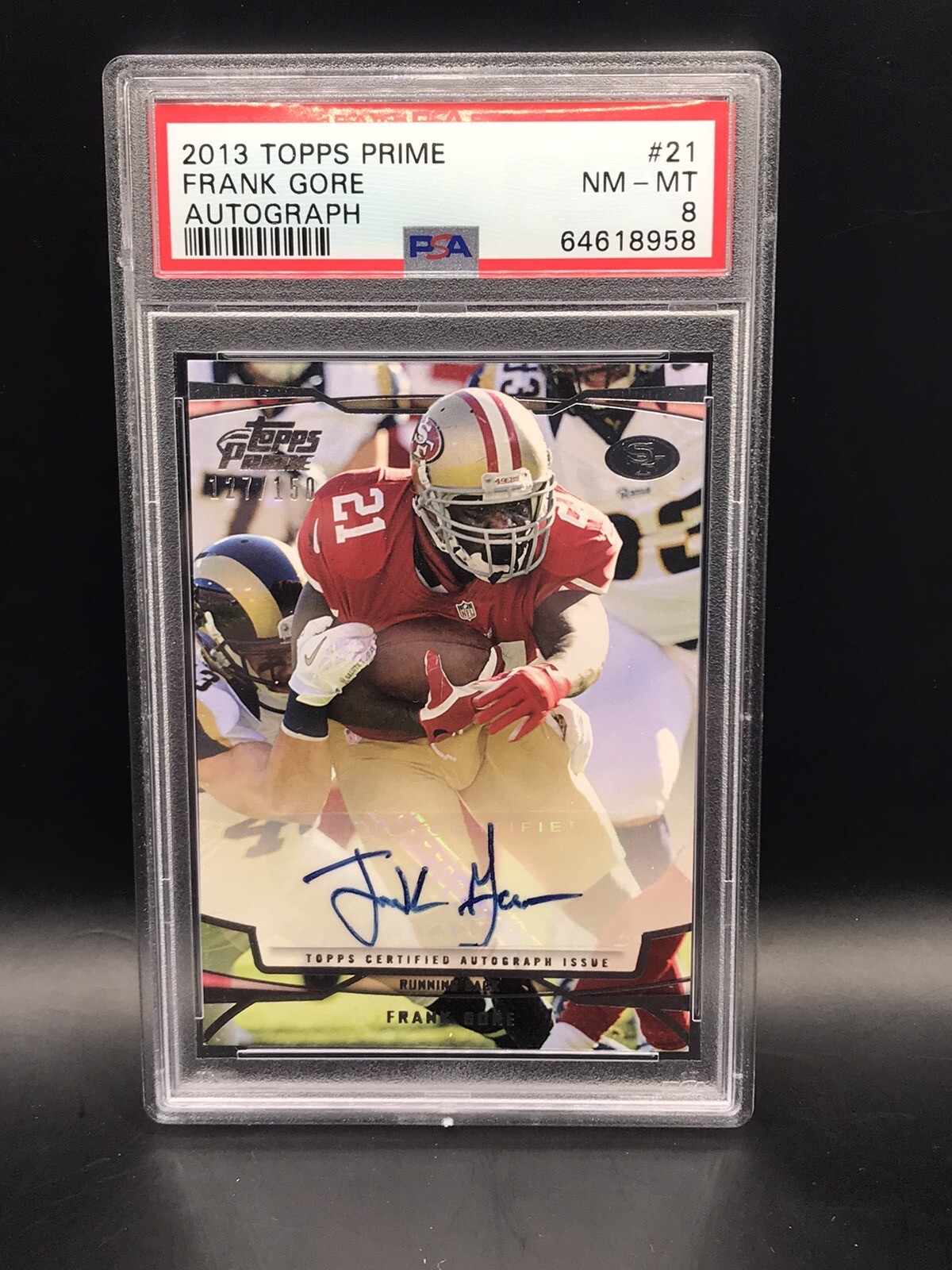 2013 Topps Prime - #21 Frank Gore for sale online | eBay