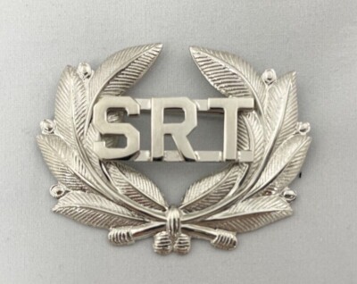Silver Metal Special Response Team Badge with pin back | eBay
