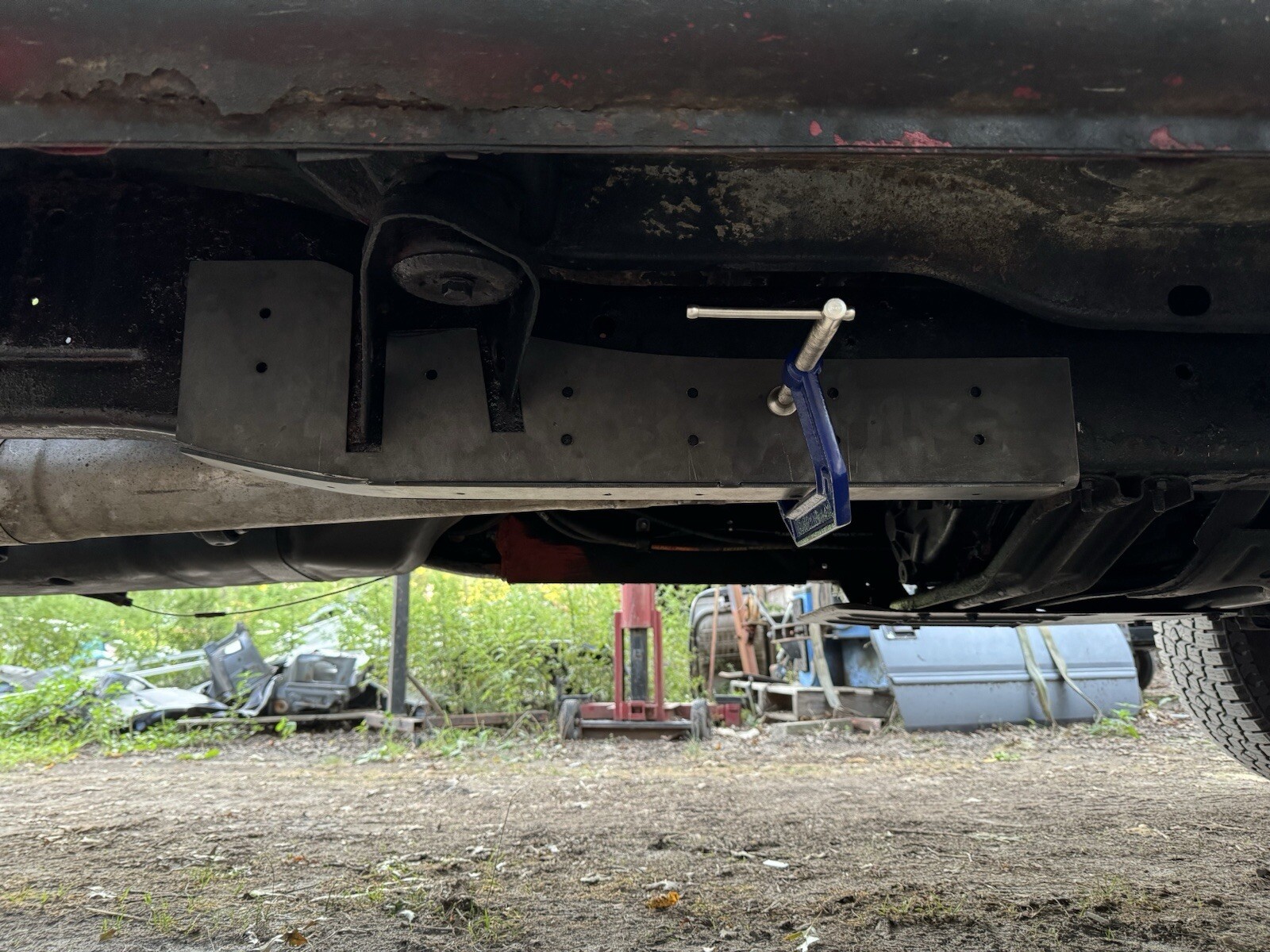 1996-2002 Dodge Ram EXT CAB LONG BED PASSENGER Frame Rail Rust Repair ...