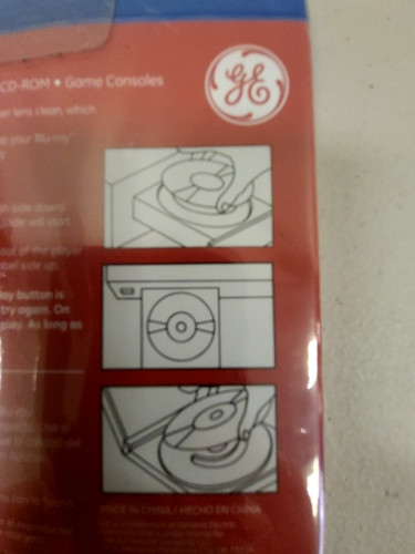 Blu-ray/DVD Laser Lens Cleaner Disc for CD/PS4/Xbox - GE 10618 | eBay