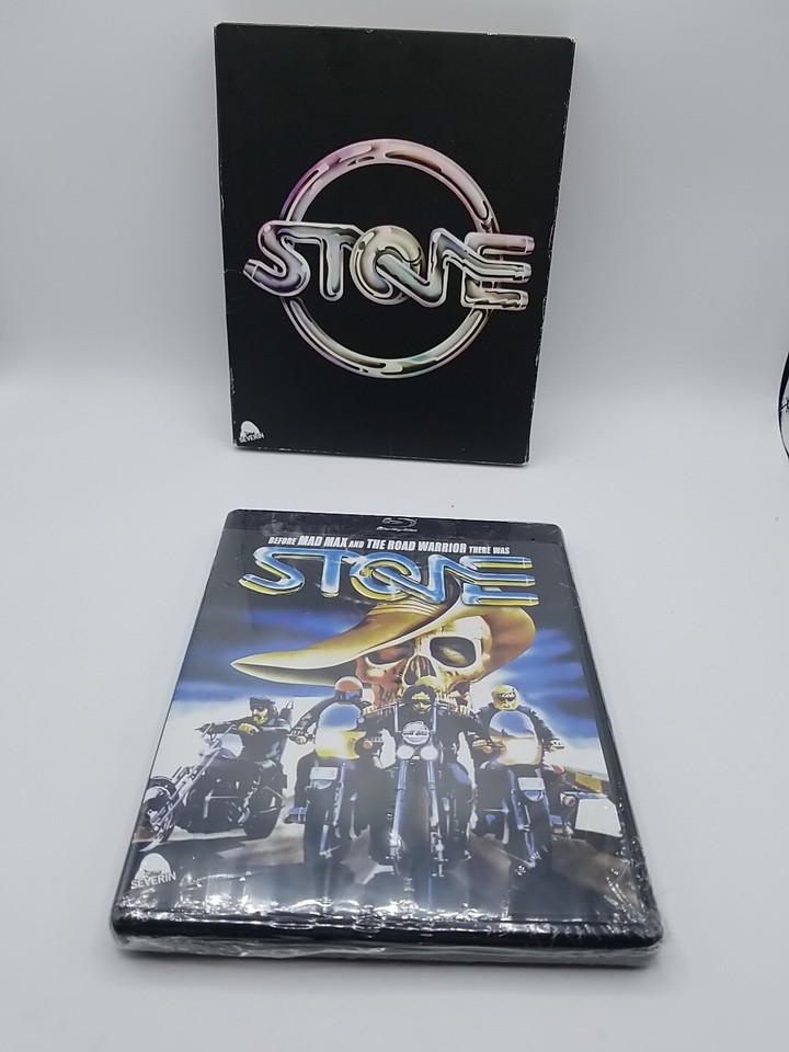 Stone (Blu-ray, 1974) Biker Movie Includes CD Sountrack, Special ...