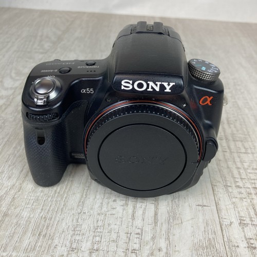 Sony Alpha A55 (SLT-A55V) 16.2MP Digital SLR DSLR Camera - Body Only ...