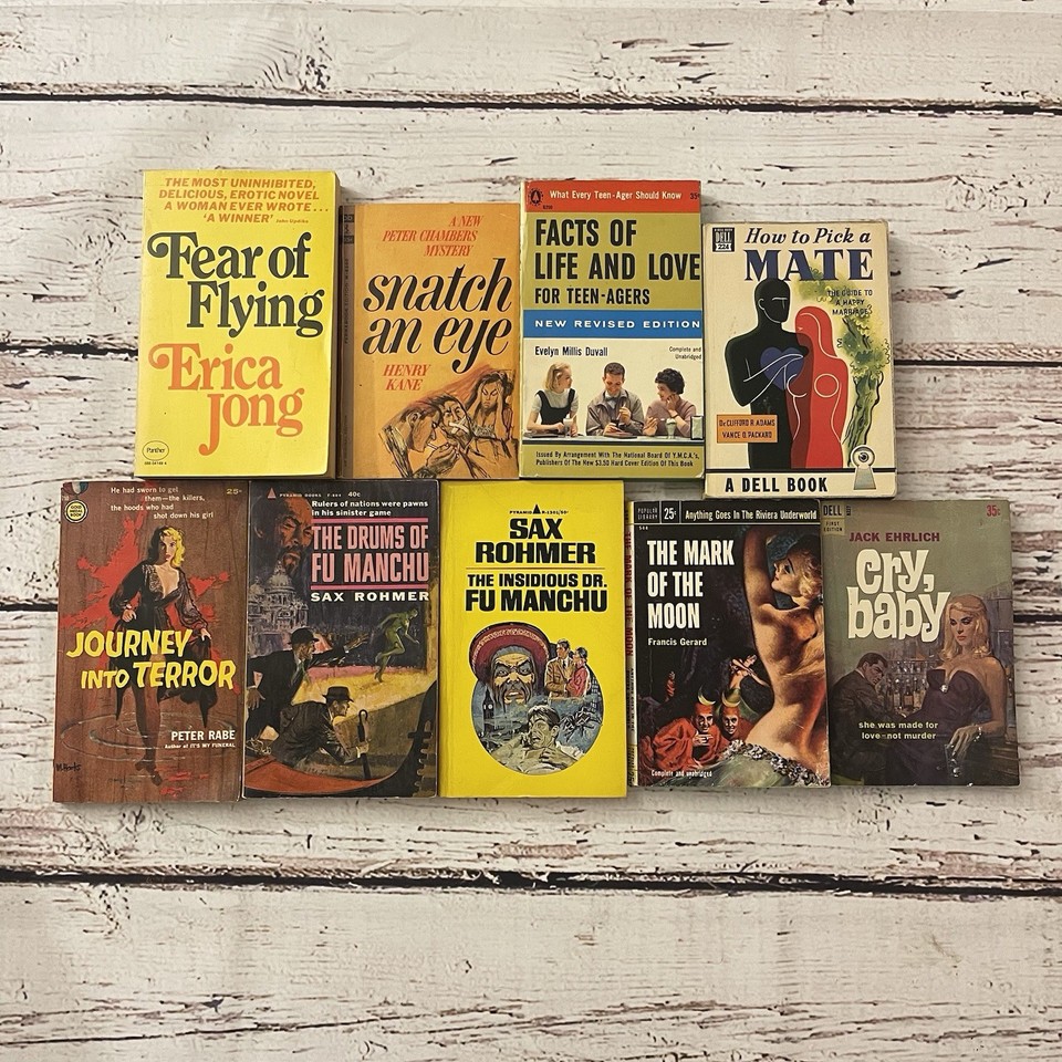 Vintage Sexy Pulp Paperbacks Journey into Terror Death of a Ladies' Man ...