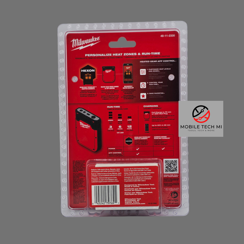 Milwaukee Heated Gear Power Source App Control 48-11-2330 M12 Hoodie ...