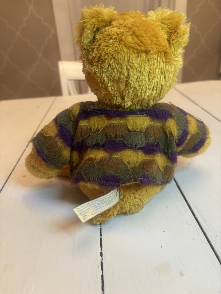 Mary Meyers Cubby Checkers Teddy Bear | eBay