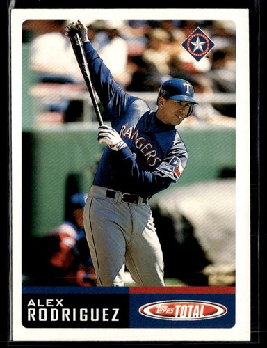 2002 Topps Total #TTC30 Alex Rodriguez Team Checklists Baseball Card ...