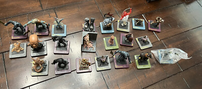 dreamblade dnd miniatures lot of 22 rare vintage 2004-2008 wizards of ...