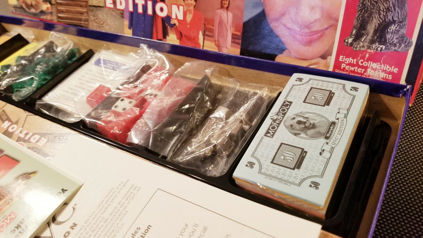 RARE NEW MONOPOLY GAME~QVC EDITION~SHOPPING SPREE FUN GAME 1999 | eBay