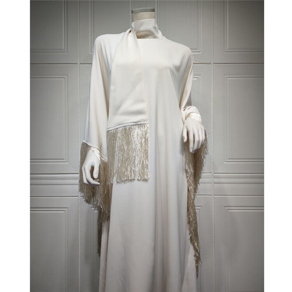 Dubai Abaya Women Oversize Muslim Bat Sleeve Maxi Dress Islamic ...