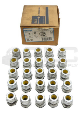 BOX OF 25 NEW EGS O-Z/GEDNEY SR-505 STRAIN RELIEF CONNECTORS, 1/2" | eBay