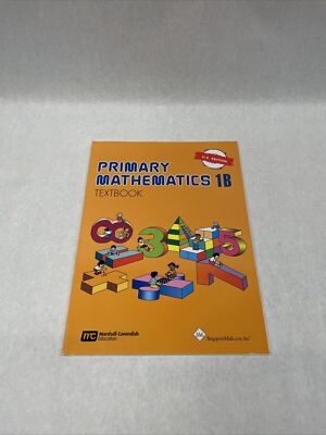 Singapore Math Primary Mathematics 1B Textbook | eBay