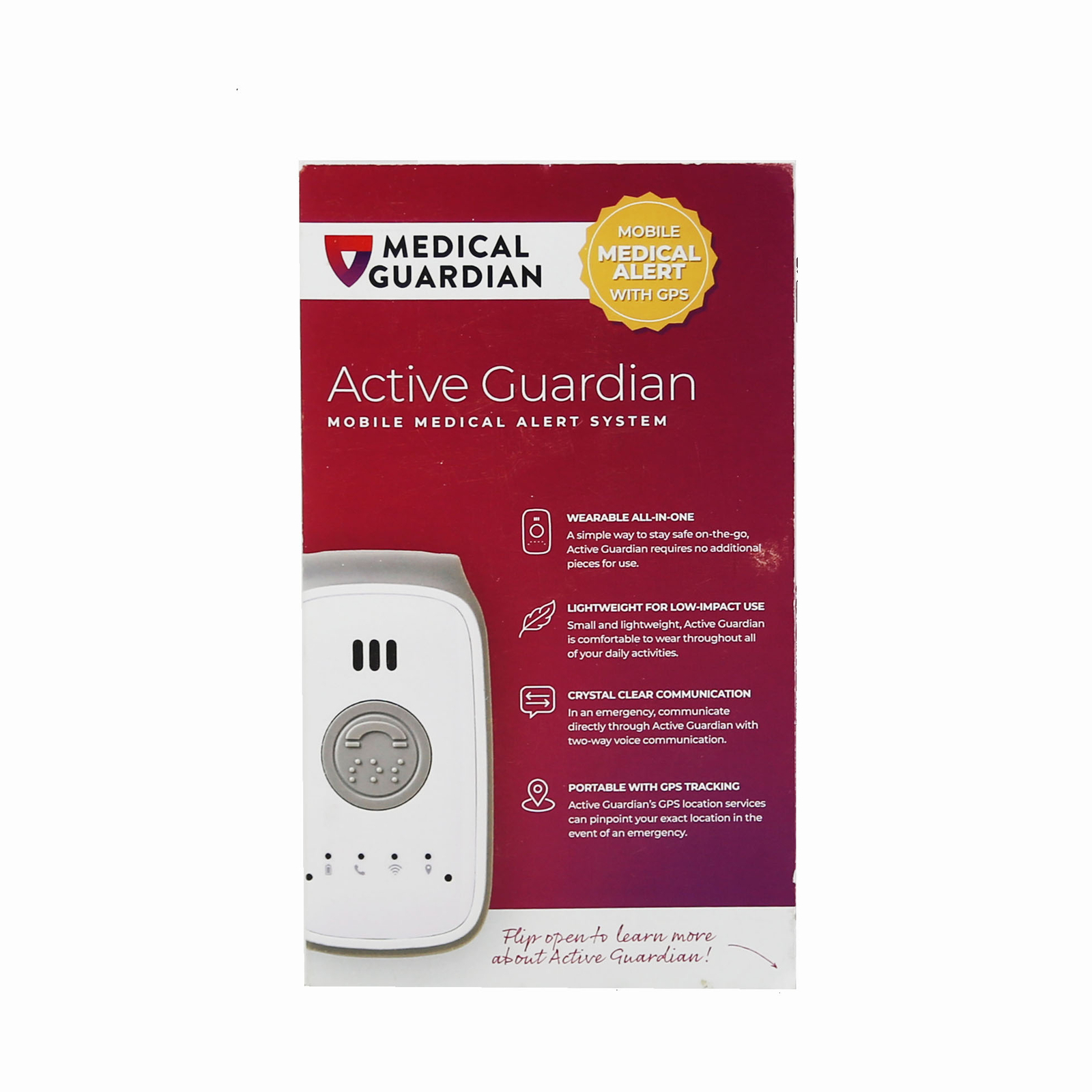 Medical Guardian - Active Guardian Medical Alert System - white | eBay