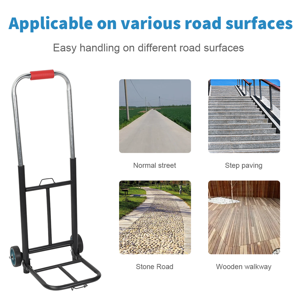 Sack Truck Barrow Heavy Duty Trolley Hand Truck Transport Parcels Boxes ...