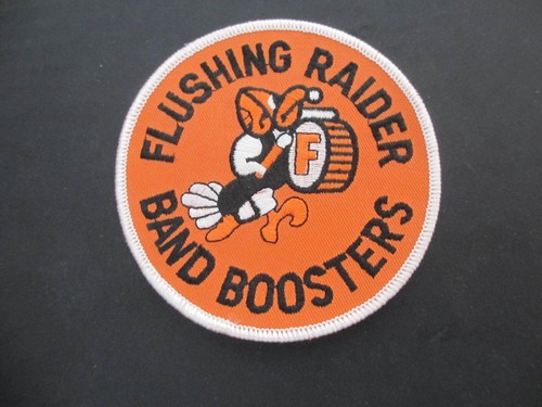 FLUSHING RAIDERS BAND BOOSTER 4" PATCH FLUSHING MICHIGAN | eBay