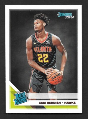 2019-20 Donruss Basketball CAM REDDISH Rated Rookie -ATLANTA HAWKS ...