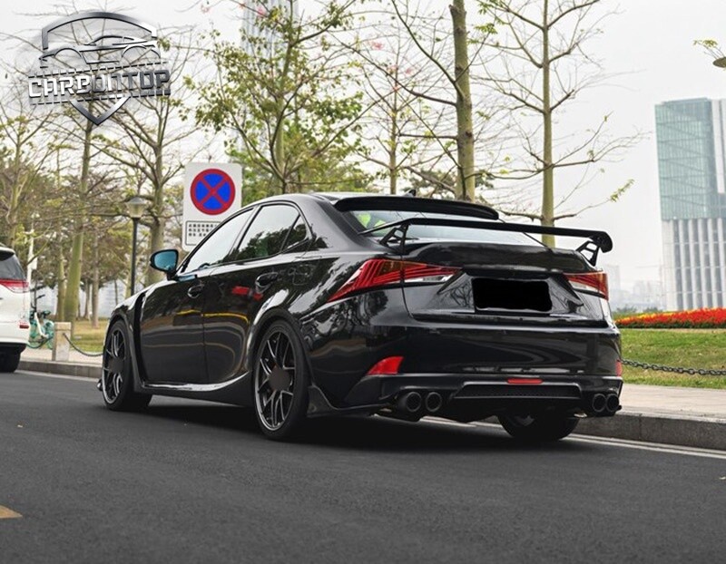 Fits Lexus IS200t IS300 IS350 2017-2020 Carbon Fiber Rear Trunk Lip ...