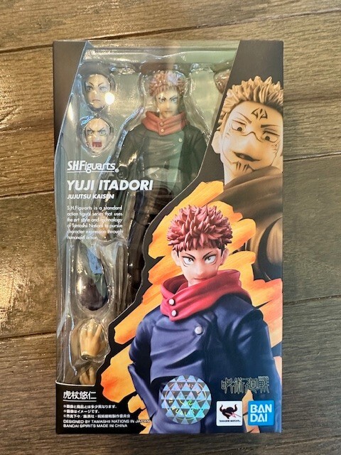 Bandai Spirits S.H. Figuarts Jujutsu Kaisen Yuji Itadori Action Figure ...